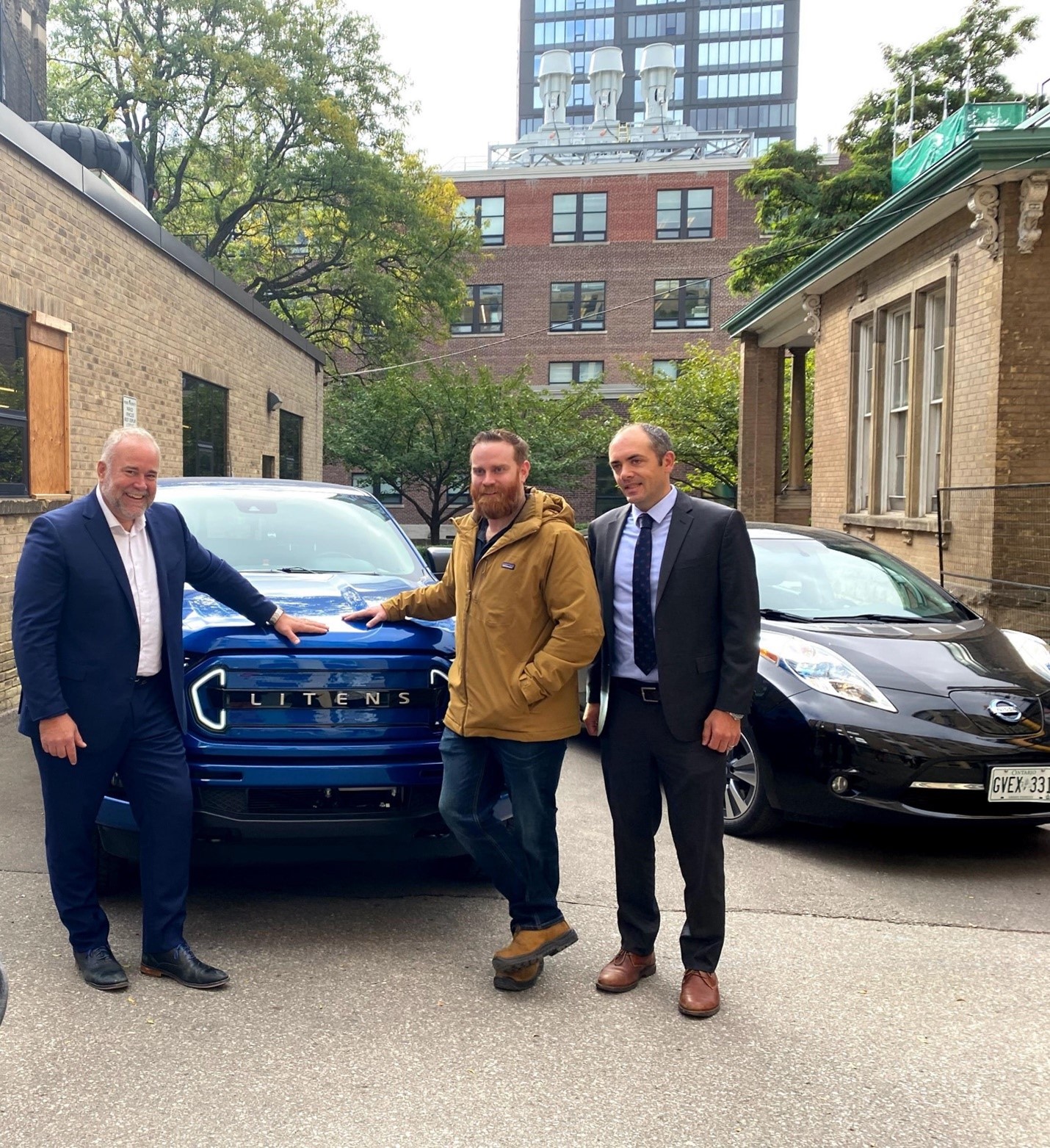 Minister of Energy Todd Smith visits EV Research Centre | University of ...