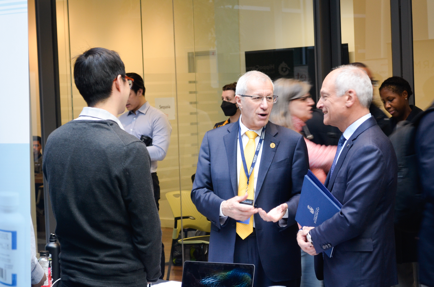 MEDJCT Minister Vic Fedeli visits Entrepreneurship Week | University of Toronto Government ...