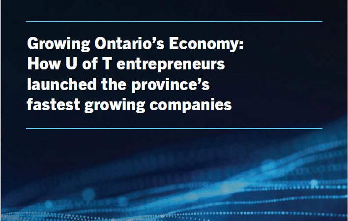 Growing Ontario's economy from startup to scale-up | University of ...